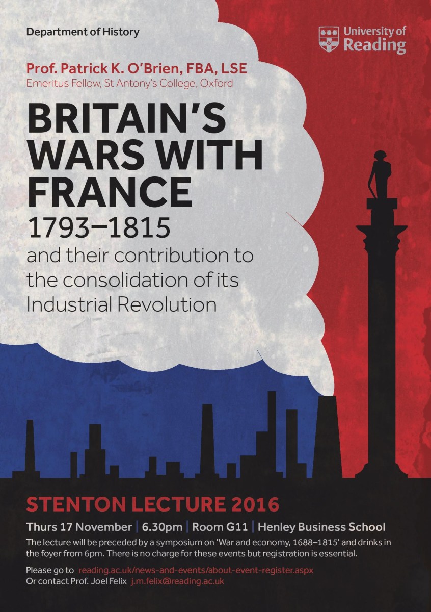 The Stenton Lecture and Symposium 2016 – READING HISTORY